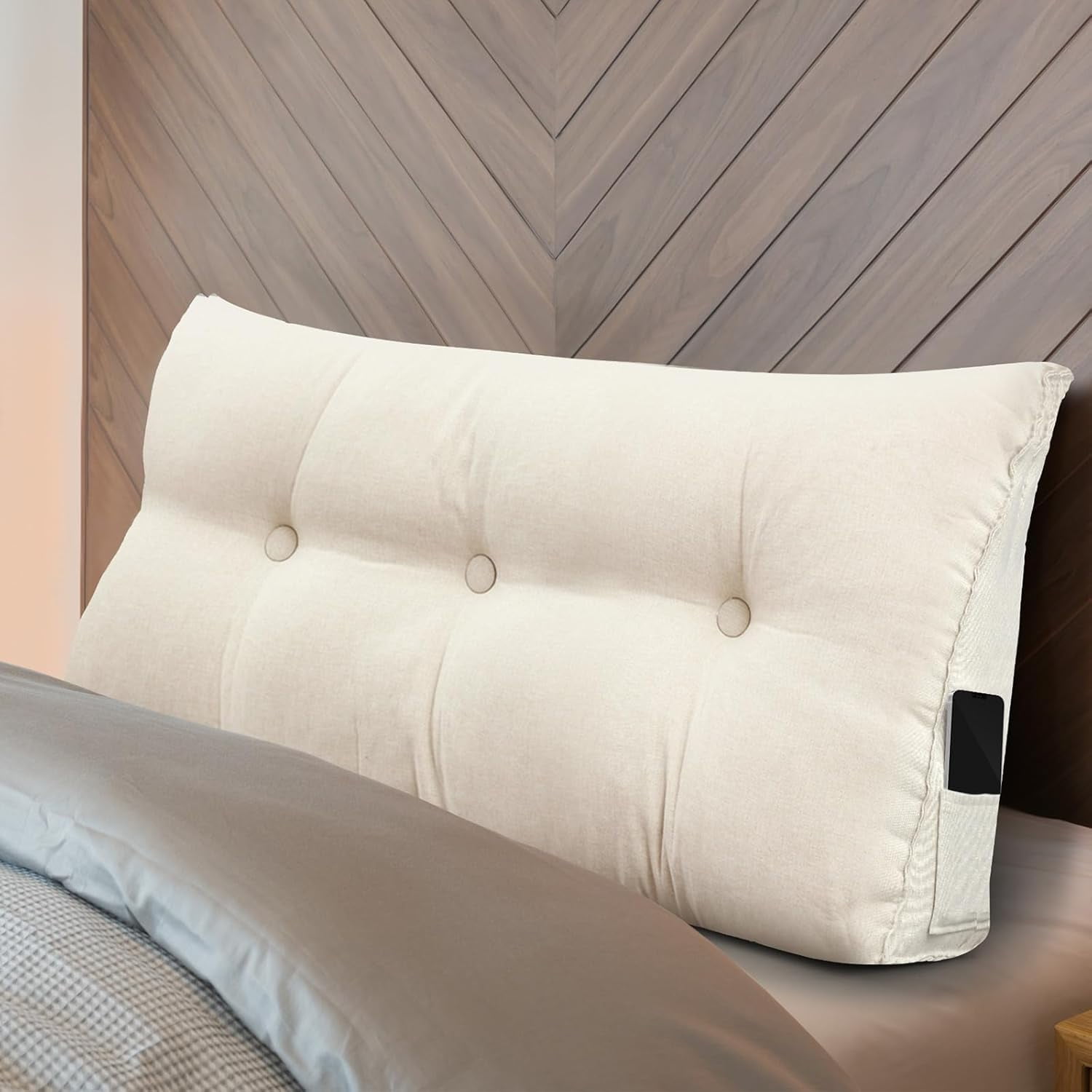 Wedge Pillow Twin Triangular Headboard Bed Reading Backrest Back ...