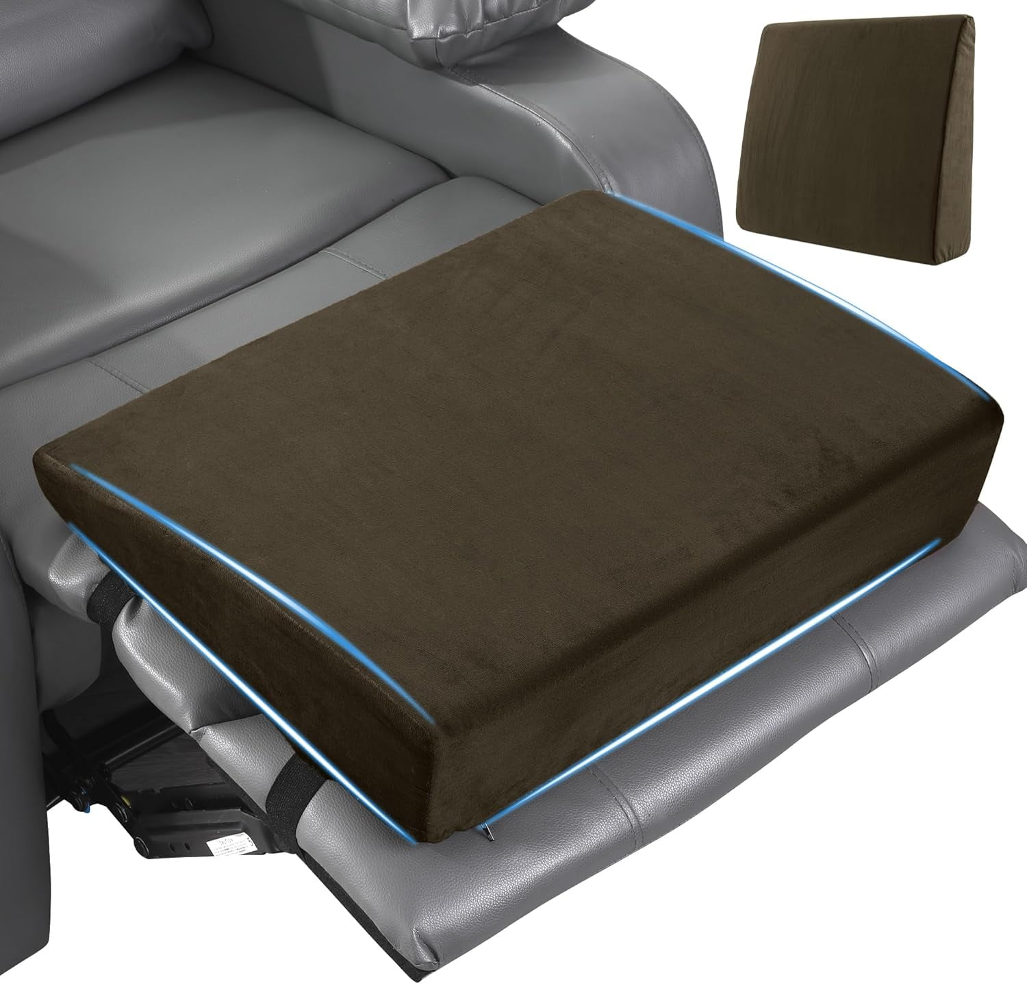 Wedge Recliner Leg Pillow, Foam Extra Large Foot Rest Cushion with ...