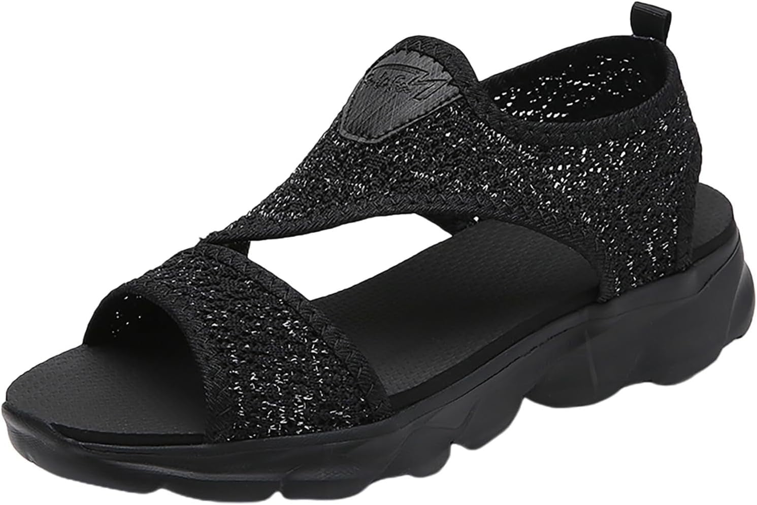 Wedge Sandals Black Cow Print Sandals Womens Sandals Size 6.5 Sandals ...