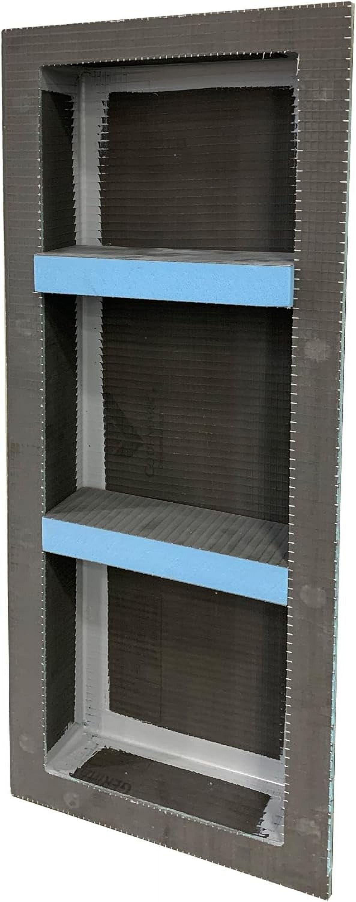 Wedi "Lean Preformed Vapor-Resistant Waterpoof Shower Niche Combo Niche ...