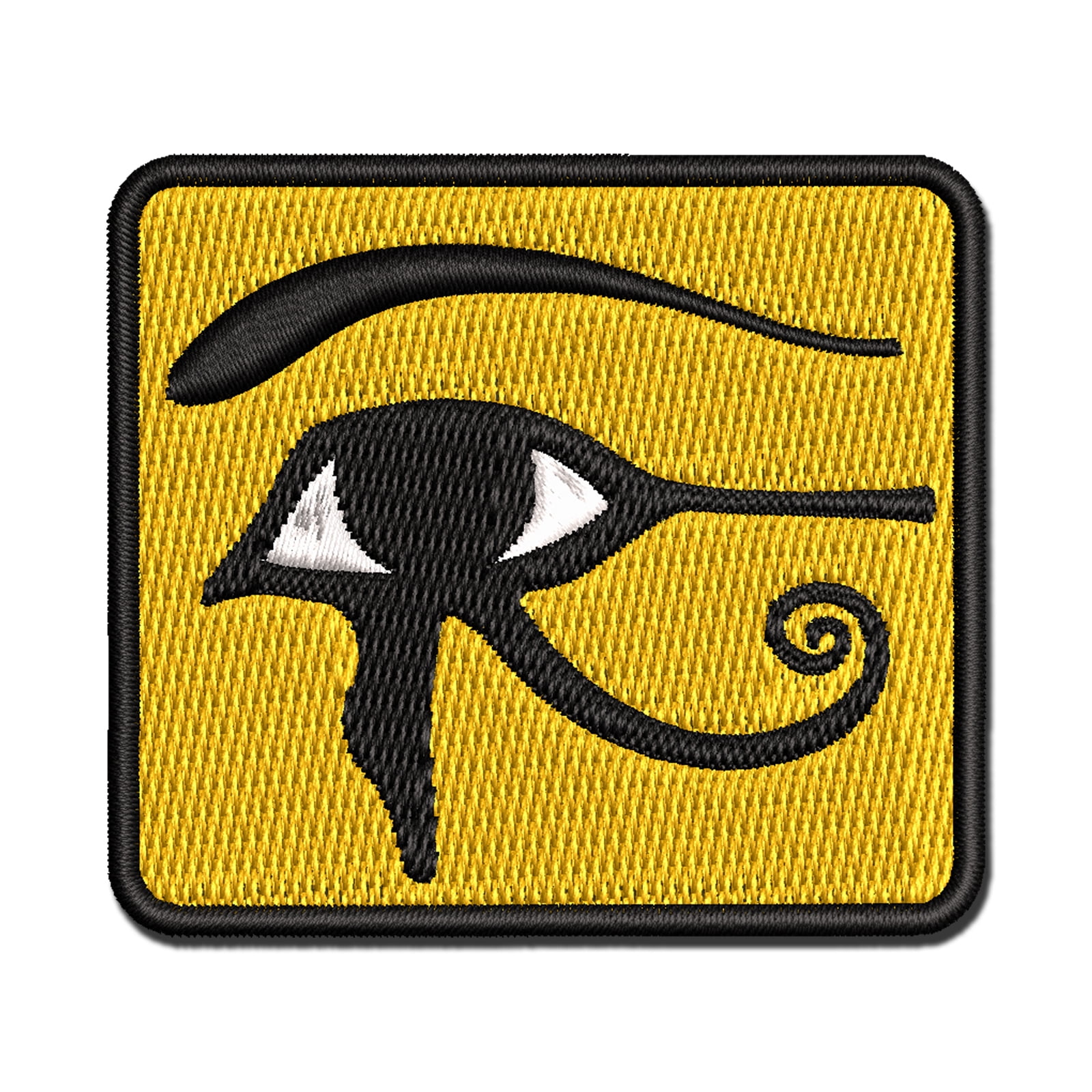 Wedjat Eye of Horus Udjat Egyptian Symbol of Protection Applique Multi ...