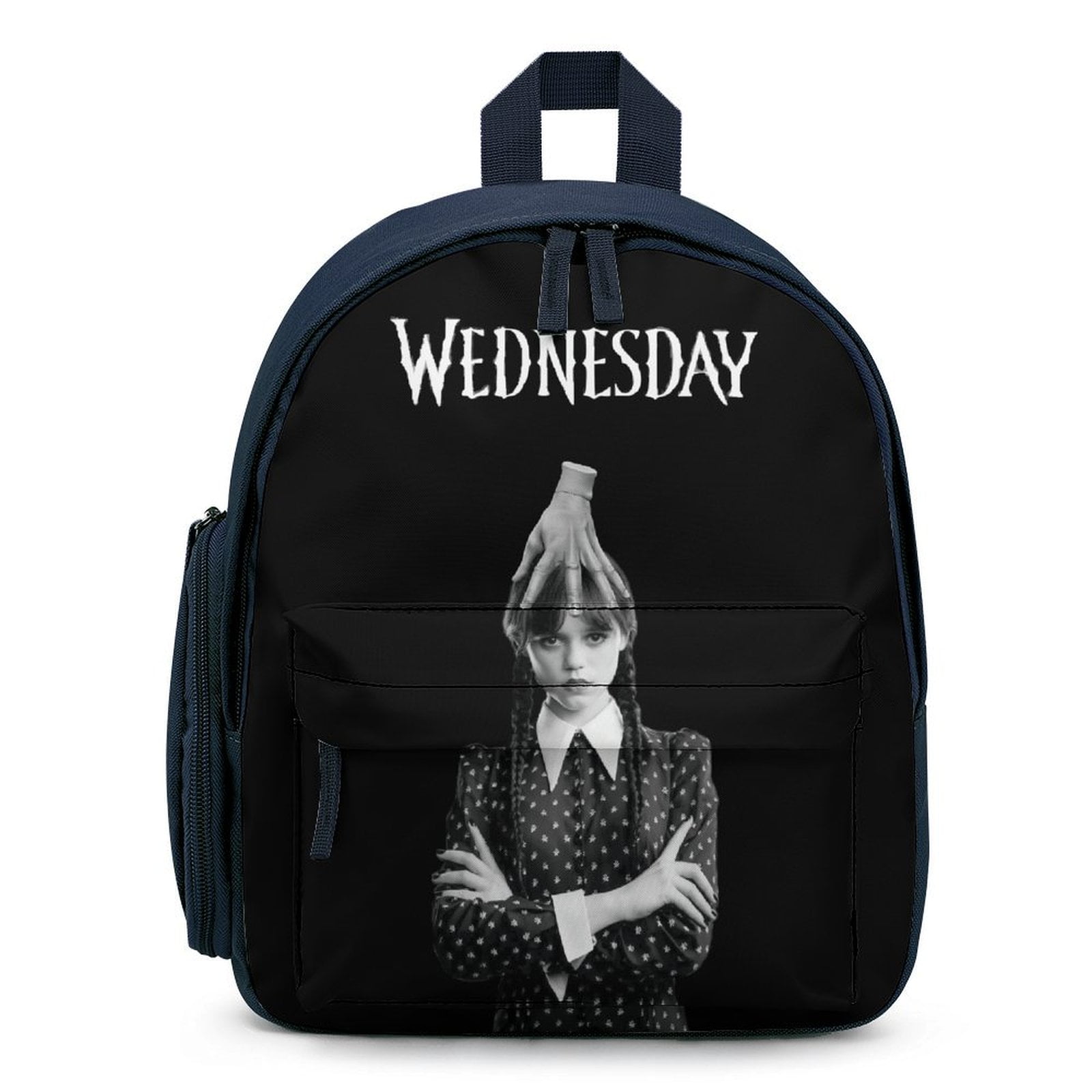 Wednesday Adams Women's mini backpack for school blue5 - Walmart.com