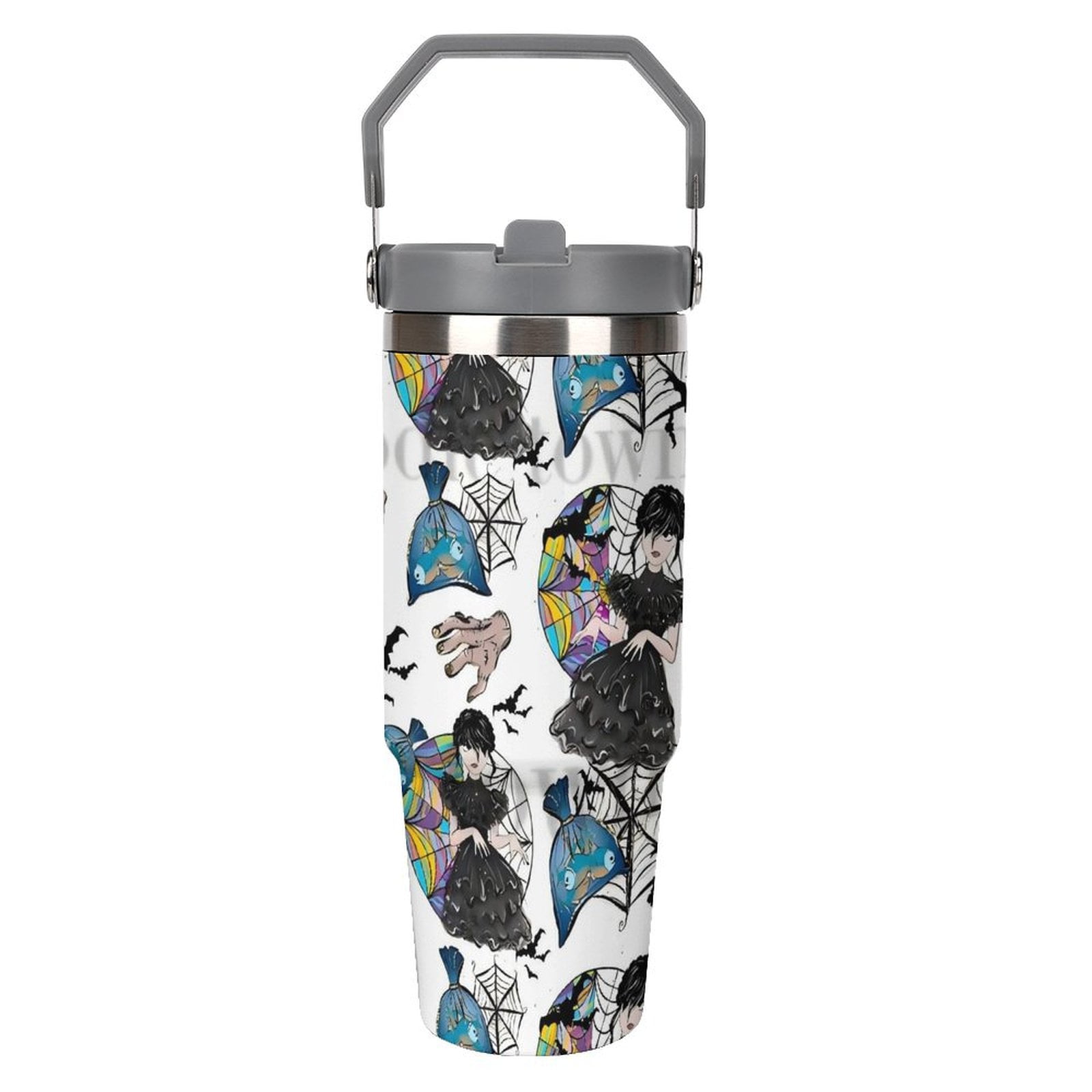 Wednesday Adams travel mugs for hot and cold beverages 30oz - Walmart.com