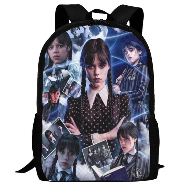 Wednesday Addams Backpack,3d Print Laptop Backpack Lightweight Casual ...