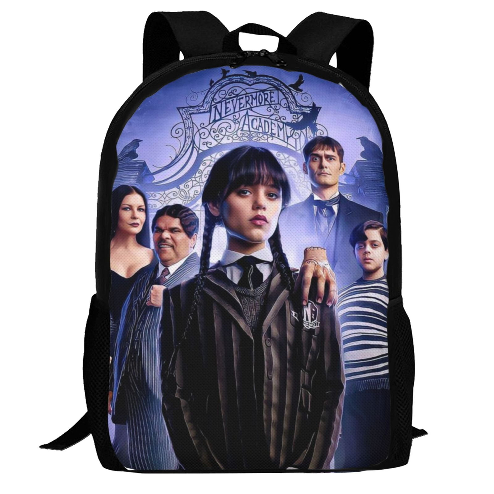 Wednesday Addams Backpack,3d Print Laptop Backpack Lightweight Casual ...