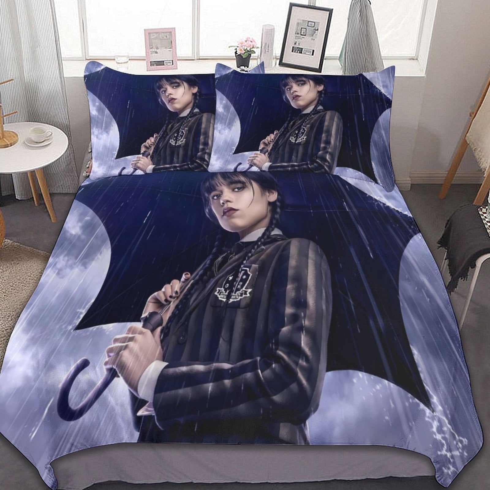 Wednesday Addams Bed Duvet Cover Microfiber Bedding Sets 3D Printed ...