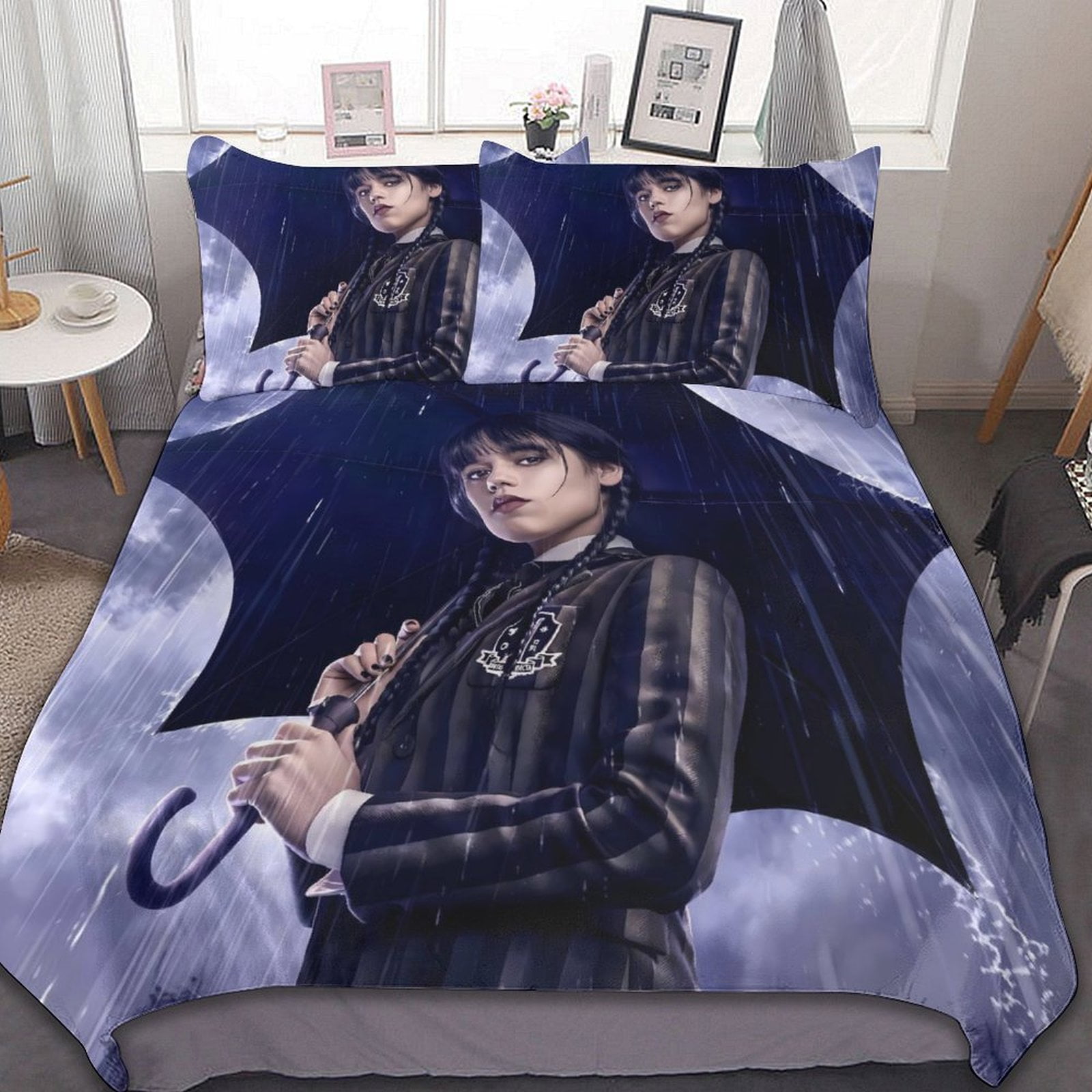 Wednesday Addams Bed Duvet Cover Microfiber Bedding Sets 3D Printed ...