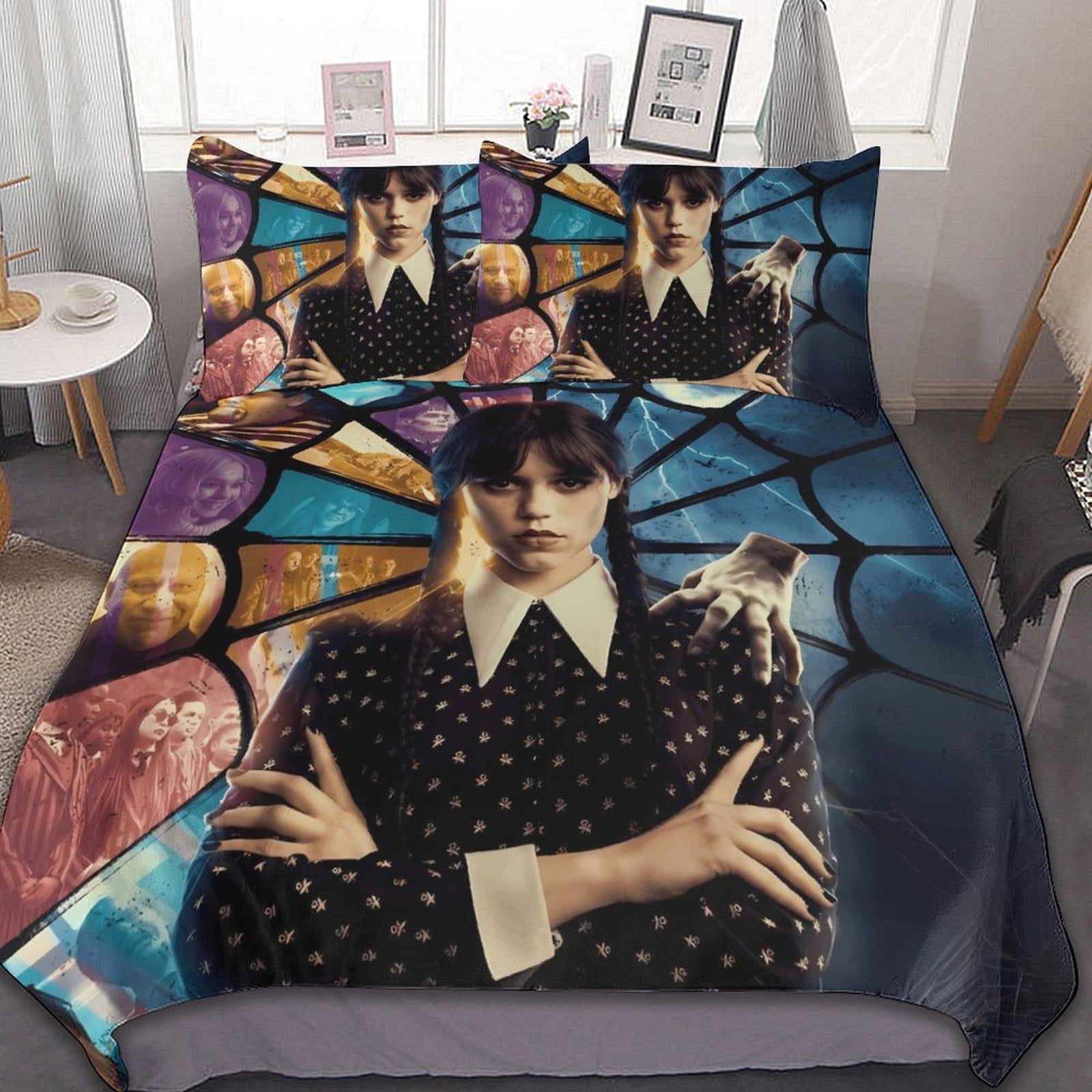 Wednesday Addams Bed Duvet Cover Microfiber Bedding Sets 3D Printed ...