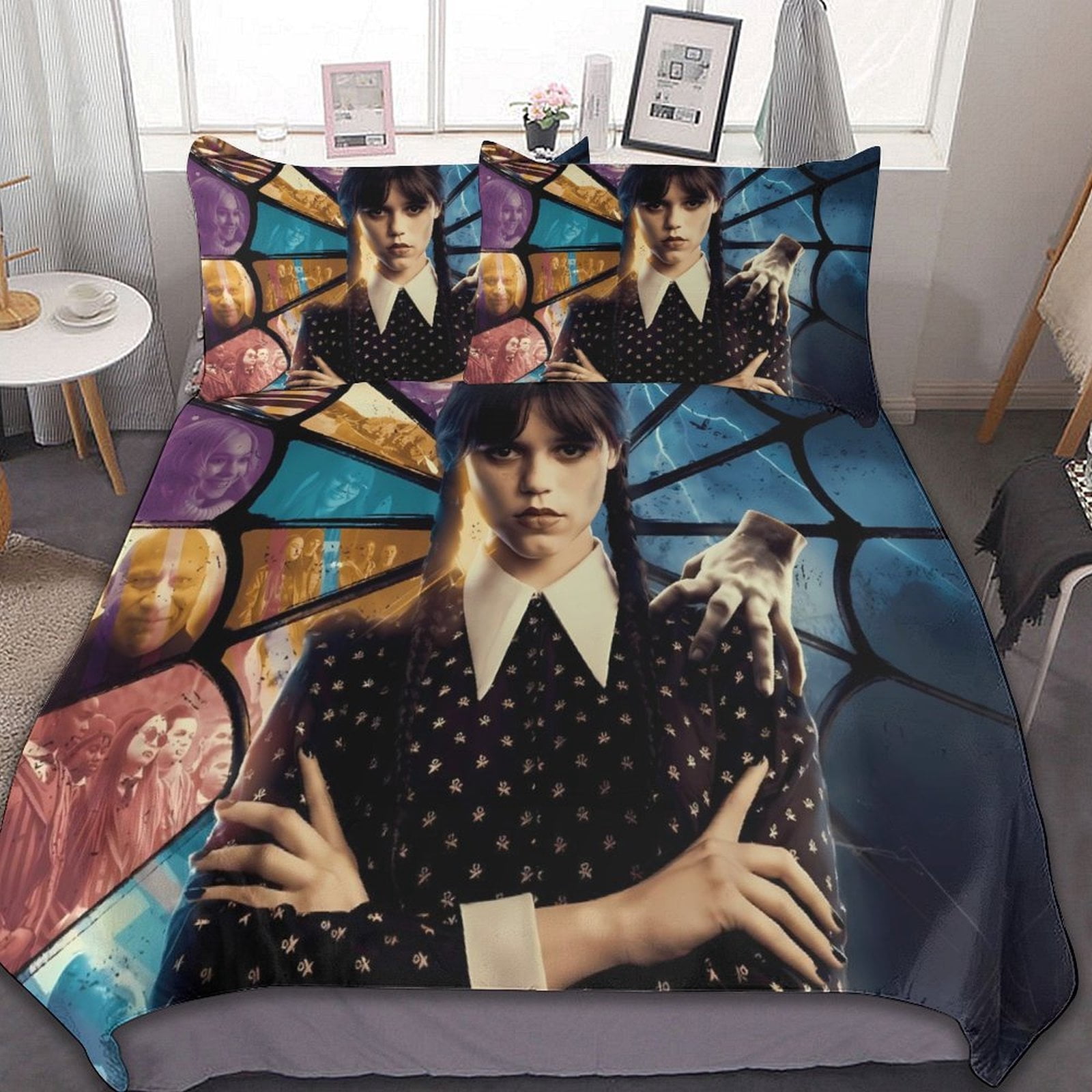 Wednesday Addams Bed Duvet Cover Microfiber Bedding Sets 3D Printed ...