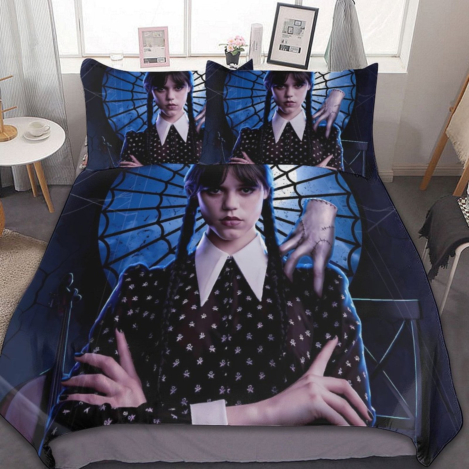 Wednesday Addams Bed Duvet Cover Microfiber Bedding Sets 3D Printed ...