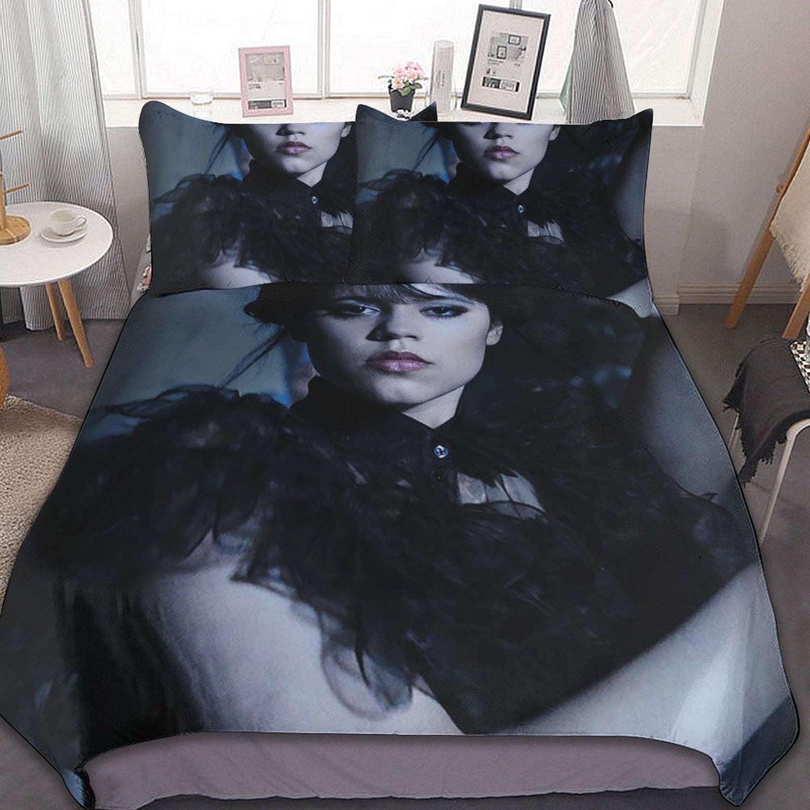 Wednesday Addams Bed Duvet Cover Microfiber Bedding Sets 3D Printed ...
