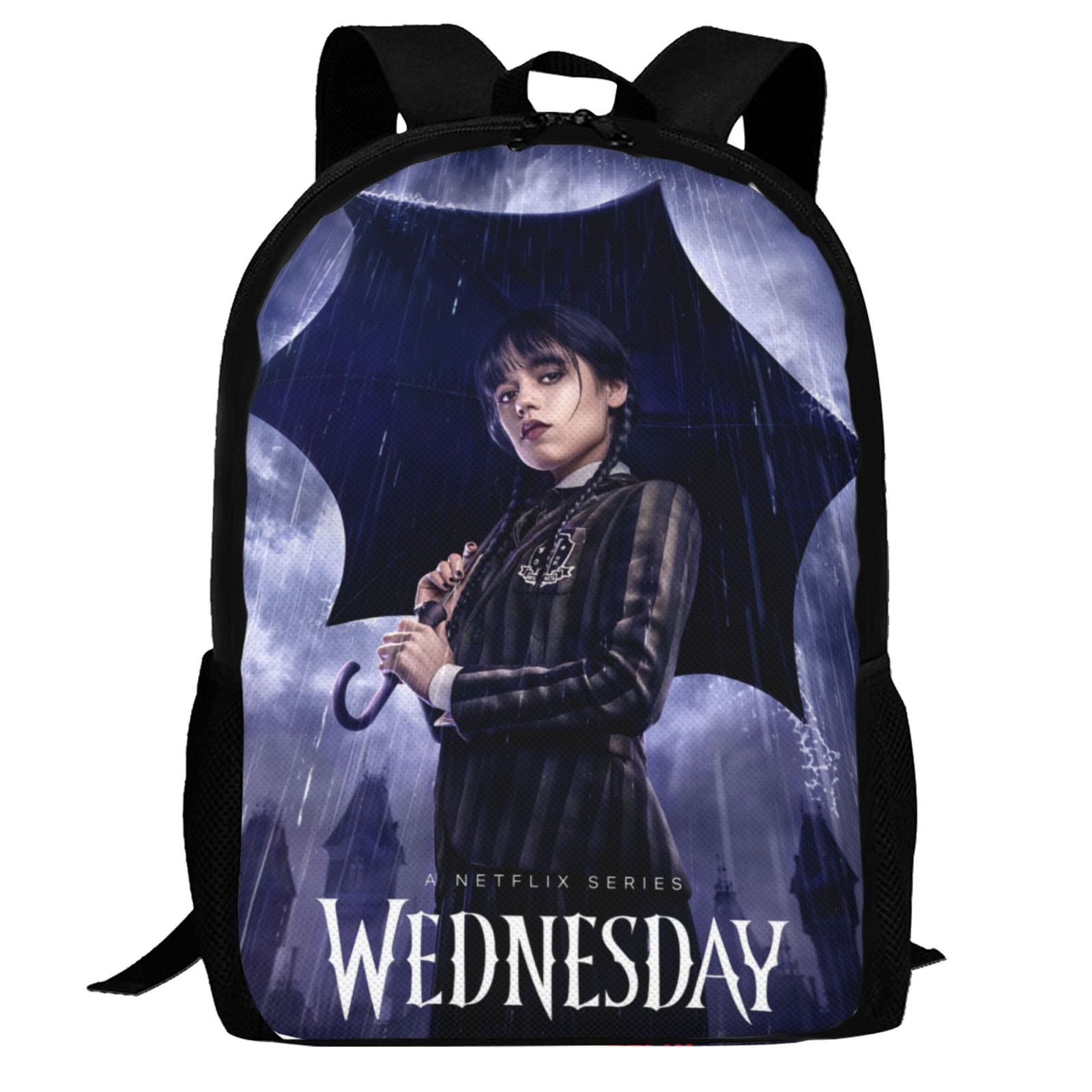 Wednesday Addams C Unisex Multifunctional Leisure Backpack, Large ...