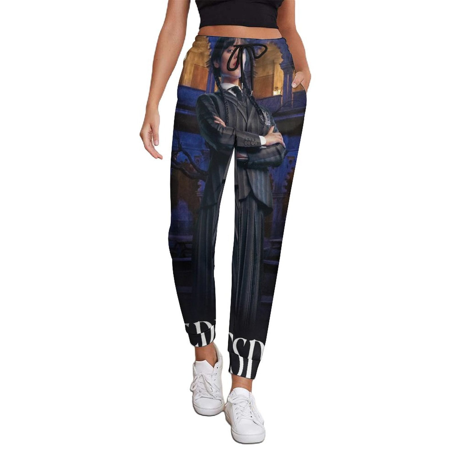 Wednesday Addams Character Fashion Sweatpants For Womens Joggers Pants ...