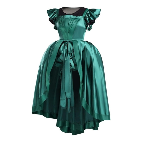 Wednesday Addams Girls Agnes Women's Halloween Elegant Gown Dress for ...