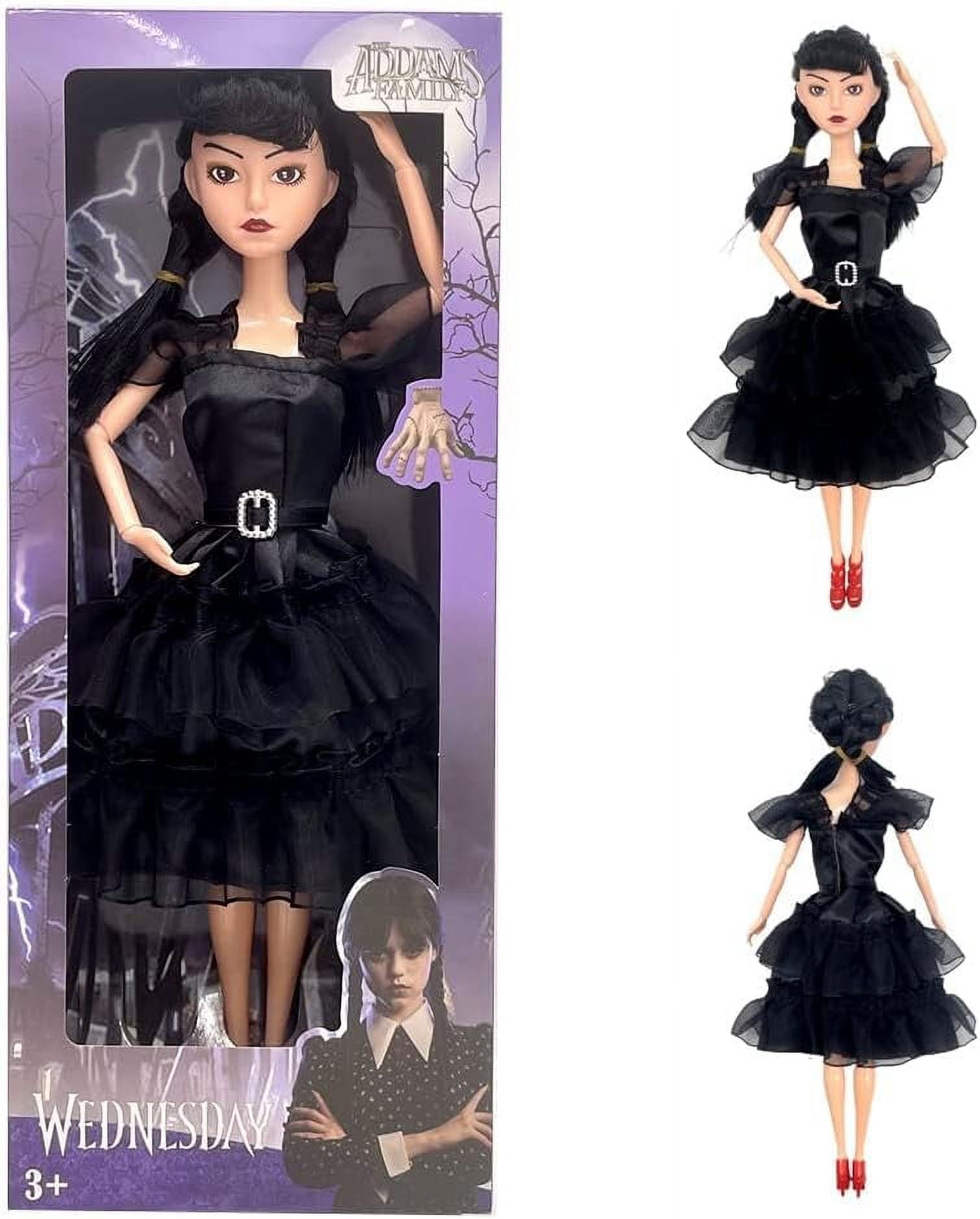 Wednesday Addams Family Doll Costume Wednesday Addams Costume