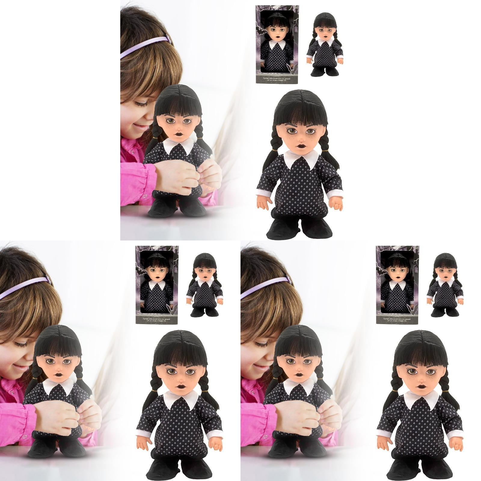 Wednesday Addams Educational Doll (American Girl): Interactive Singing ...