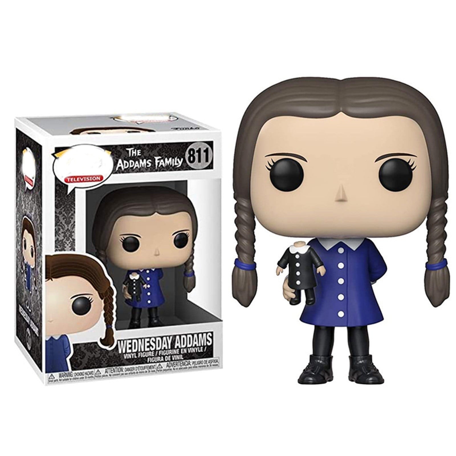 Wednesday Addams Figure, Cartoon Movie Addams Family Series Character ...