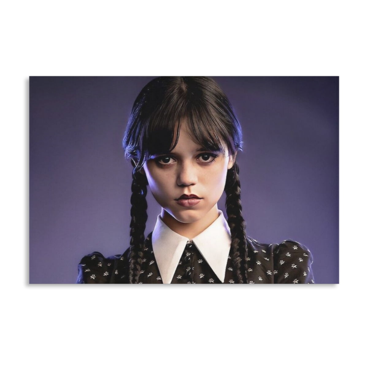 Wednesday Addams Framed Wall Art Canvas Decor, Living Room Bedroom Wall ...