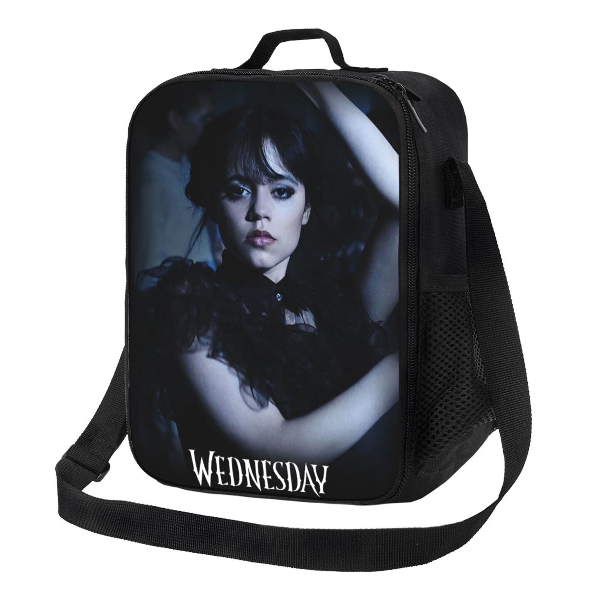 Wednesday Addams Insulated Lunch Bag Lunch Box Lightweight Durable ...