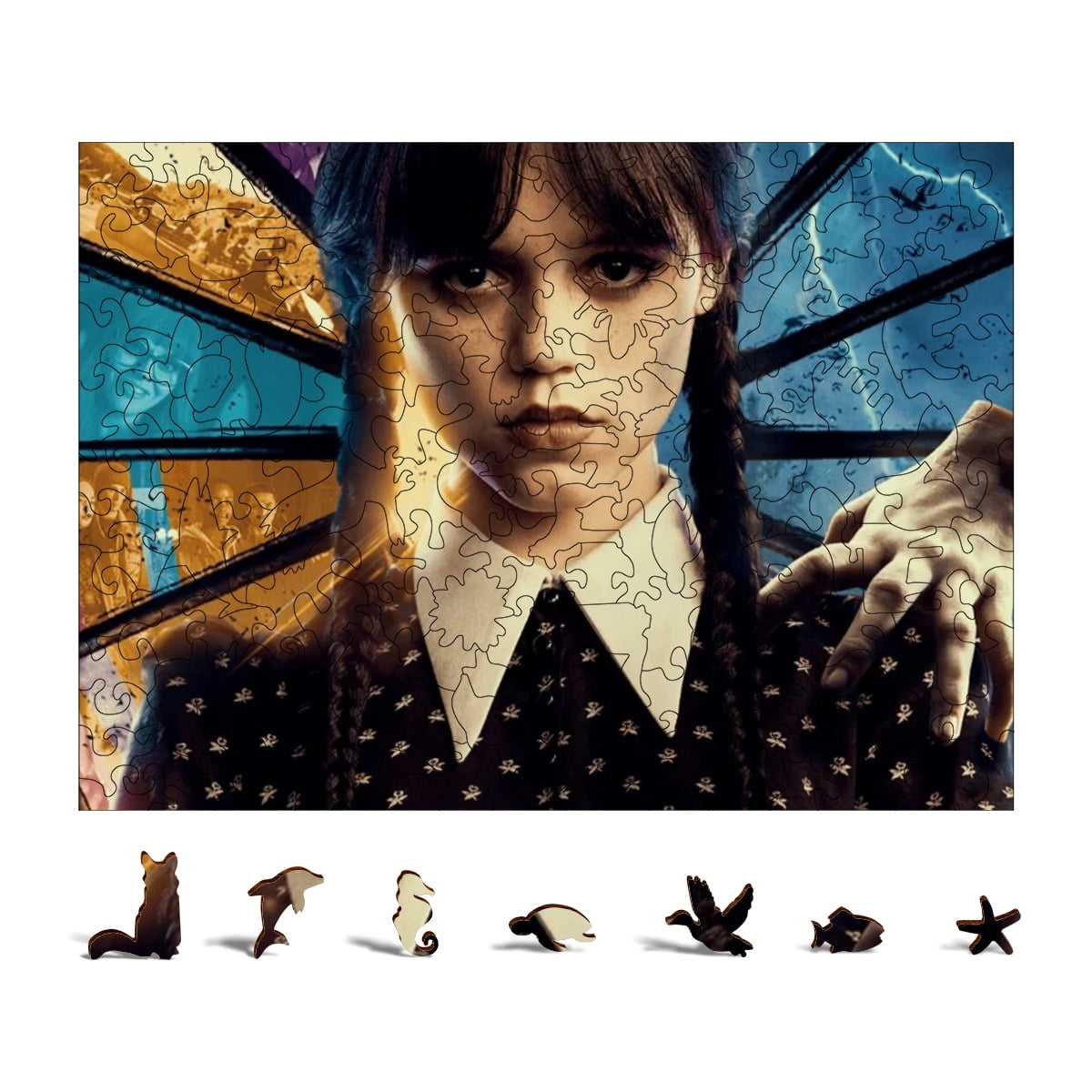 Wednesday Addams Jigsaw Puzzles for Teens and Adults, for Boys and ...