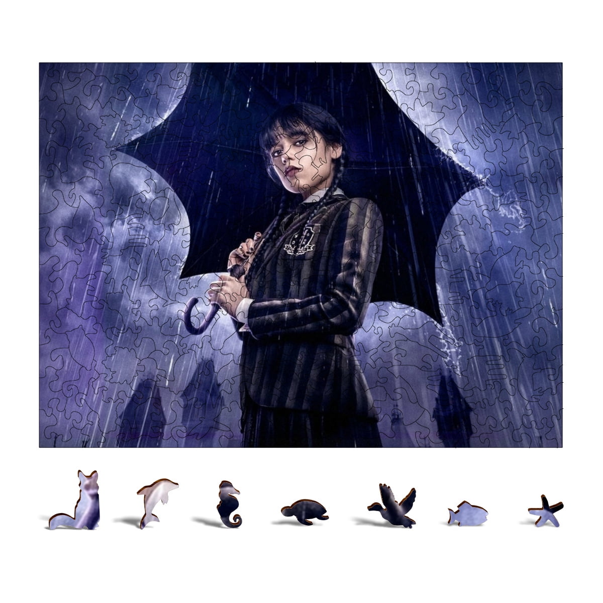 Wednesday Addams Jigsaw Puzzles for Teens and Adults, for Boys and ...