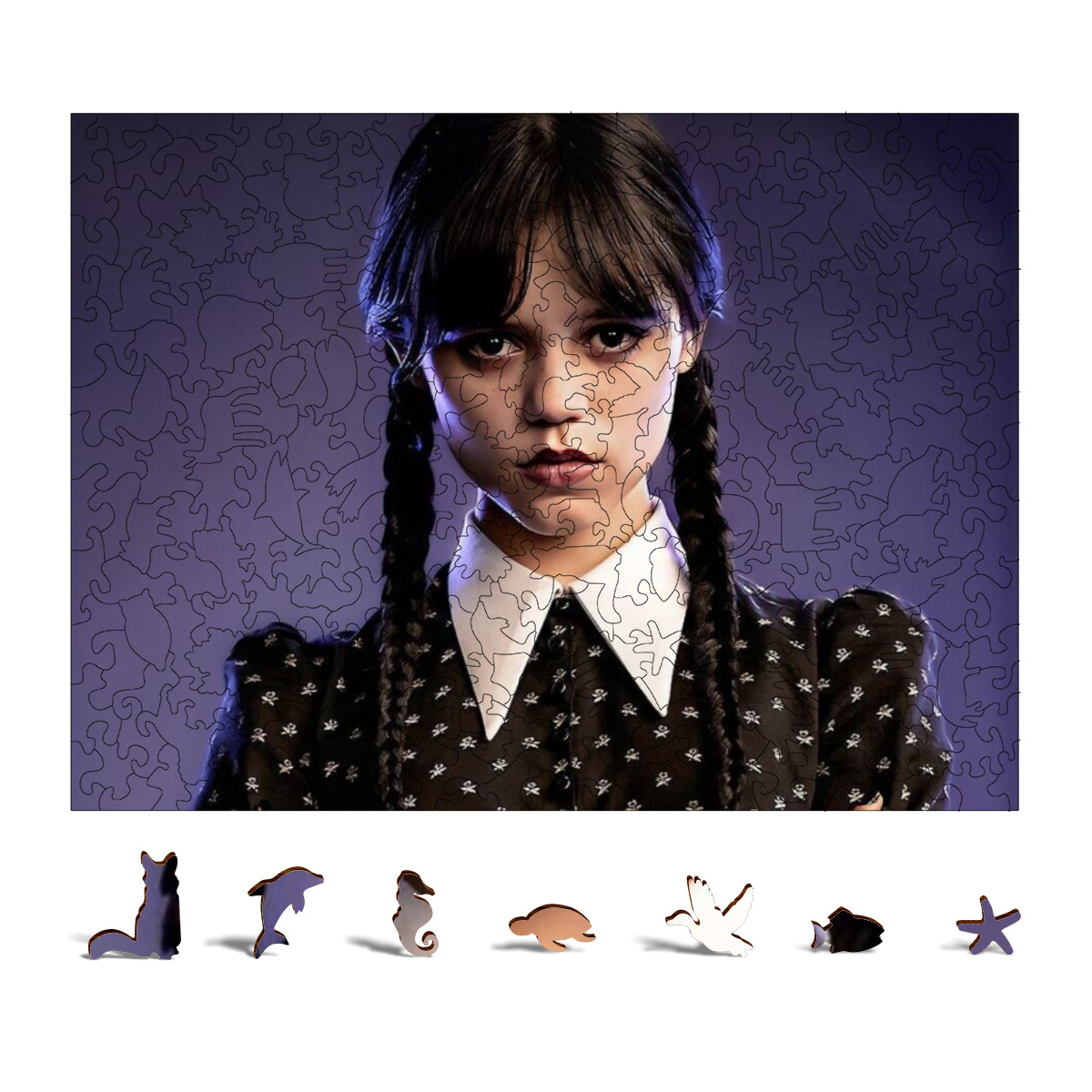 Wednesday Addams Jigsaw Puzzles for Teens and Adults, for Boys and ...
