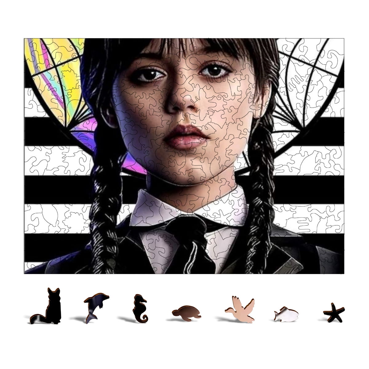 Wednesday Addams Jigsaw Puzzles for Teens and Adults, for Boys and ...