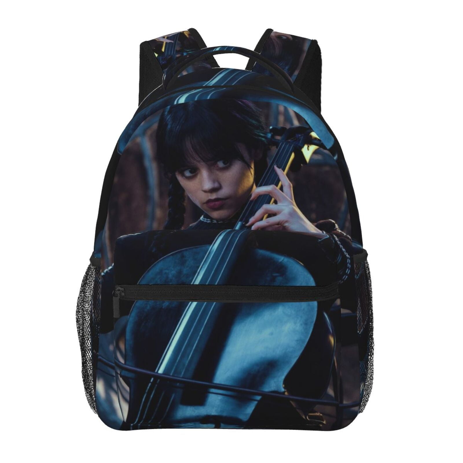 Wednesday Addams Laptop Backpack Wednesday 3d Printed Backpack Daypack ...