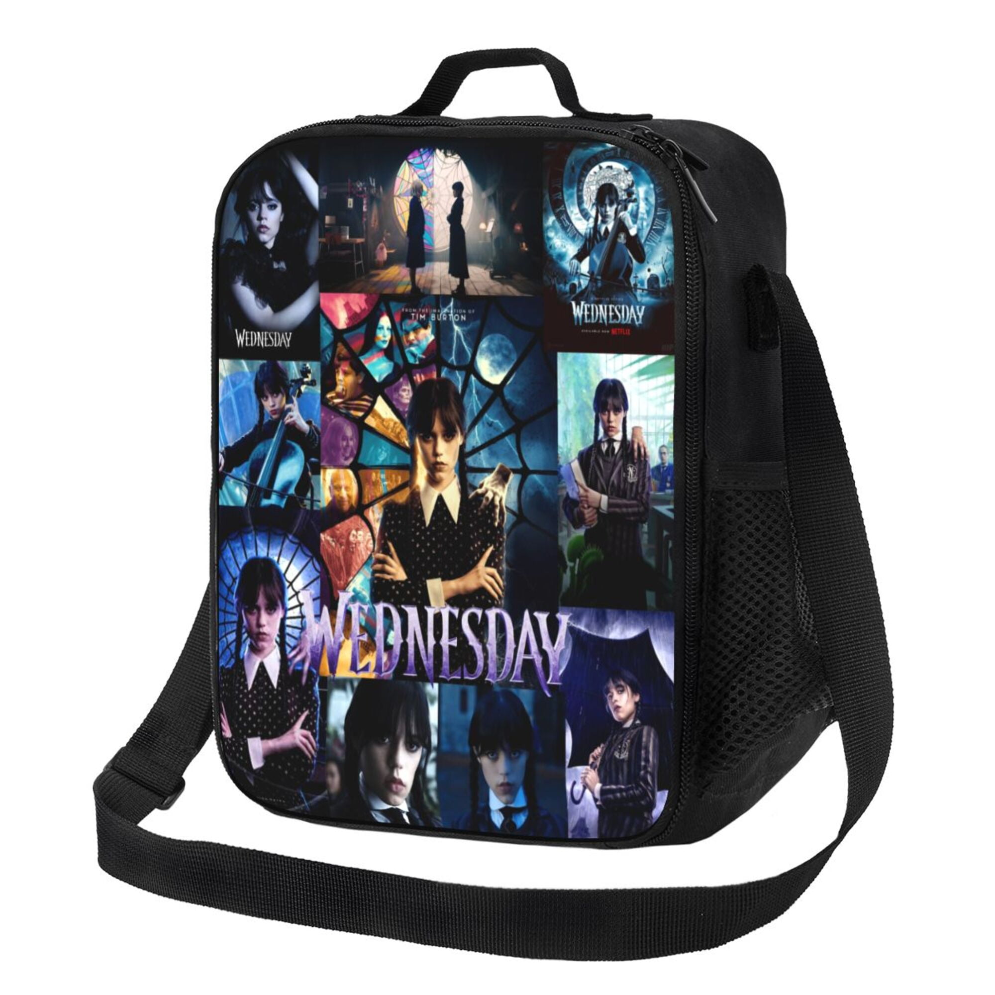 Wednesday Addams Lunch Bag Lunch Box Lightweight Durable Lunch Tote Bag ...