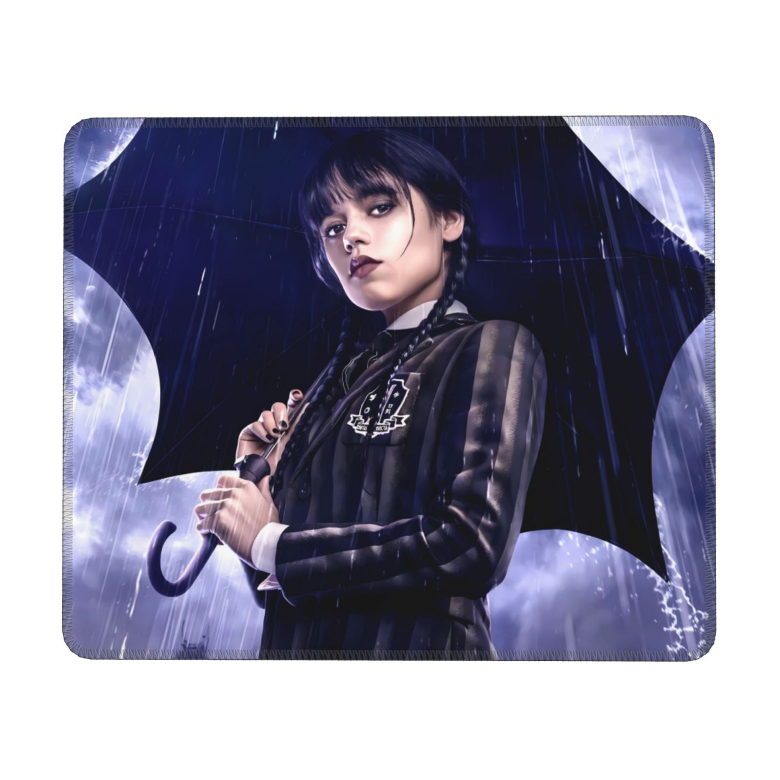 Wednesday Addams Mouse Pad,Small Gaming Mousepad,Non-Slip Rubber Base ...