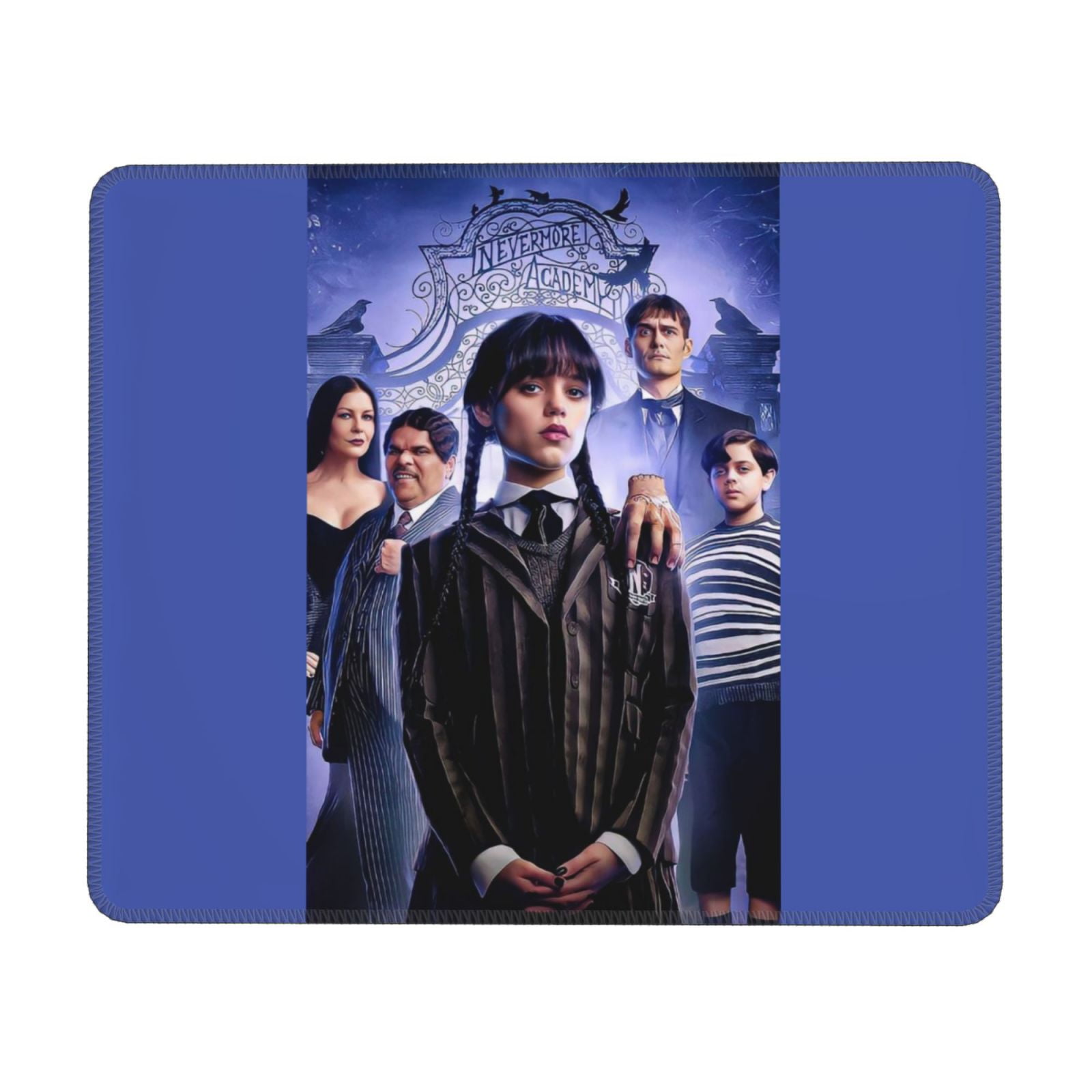 Wednesday Addams Mouse Pad,Small Gaming Mousepad,Non-Slip Rubber Base ...
