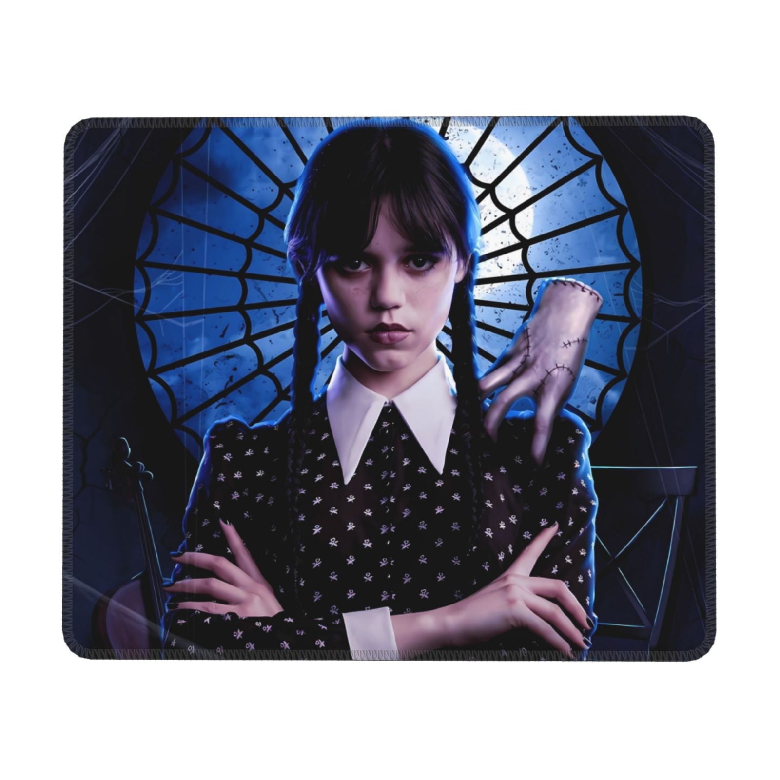Wednesday Addams Mouse Pad,Small Gaming Mousepad,Non-Slip Rubber Base ...