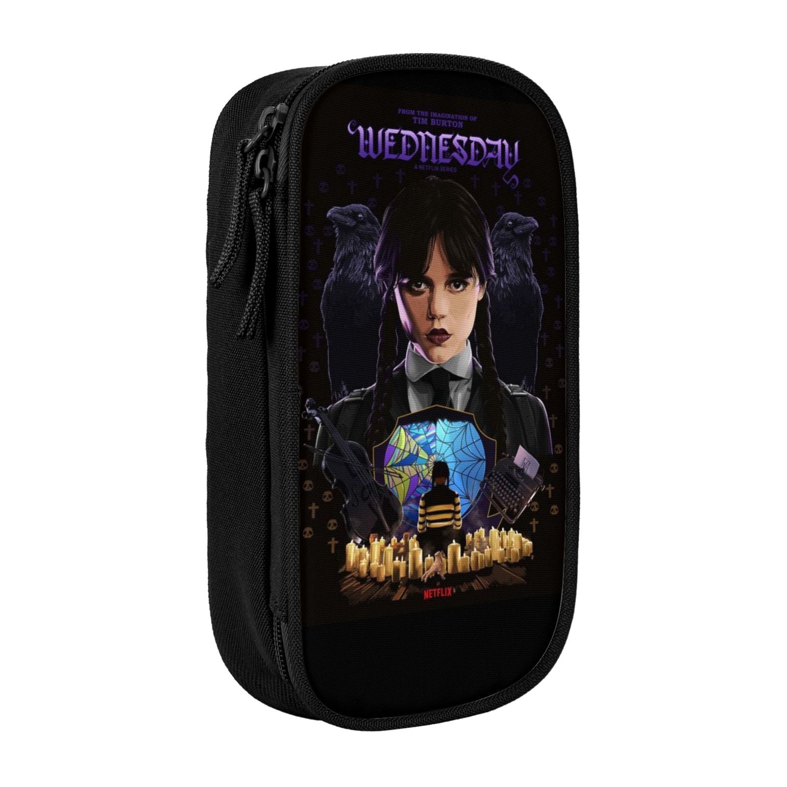 Wednesday Addams Pencil Case, Multipurpose Pencase ,Large Capacity ...
