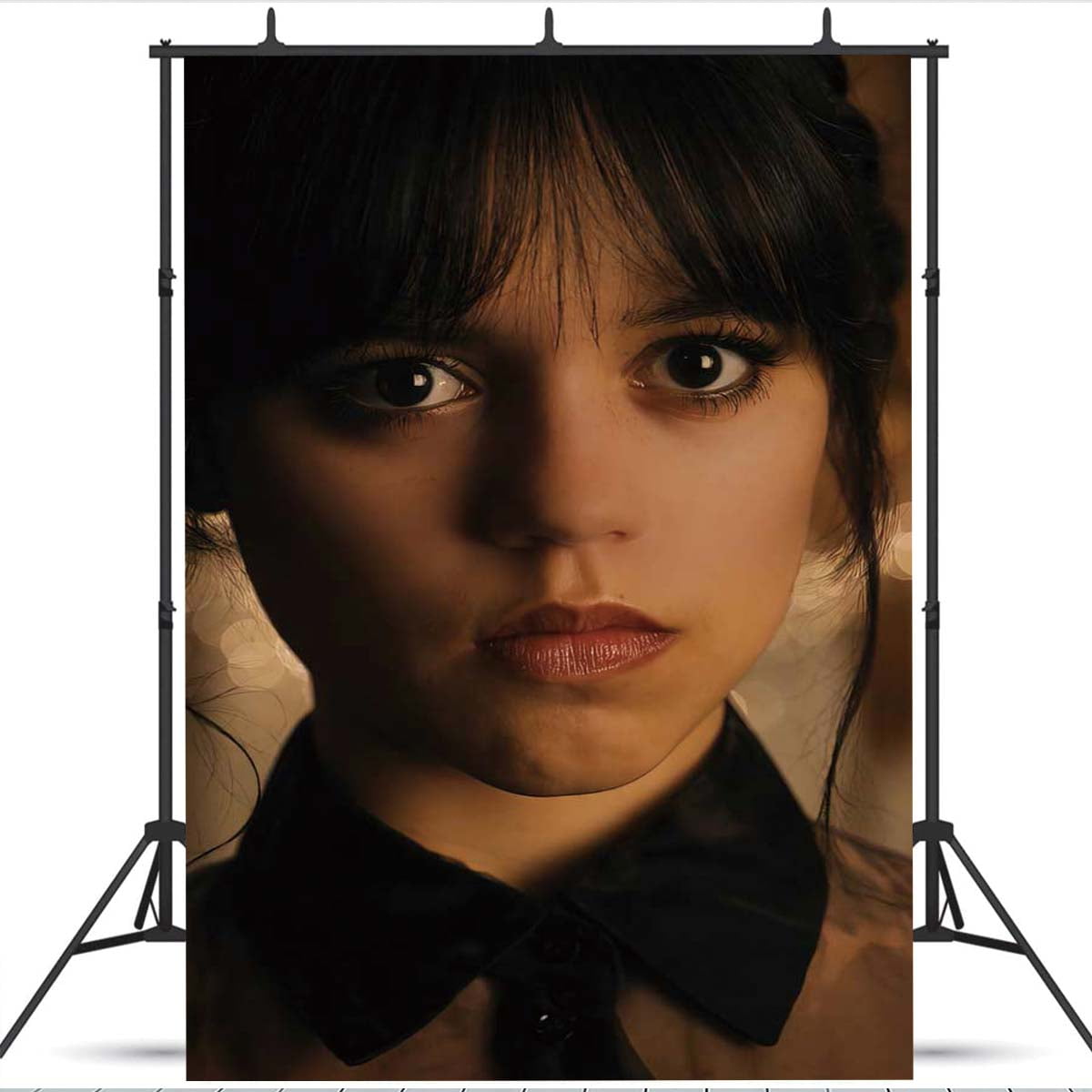 Wednesday Addams Post school Wall Decor Birthday Banner Backdrop ...