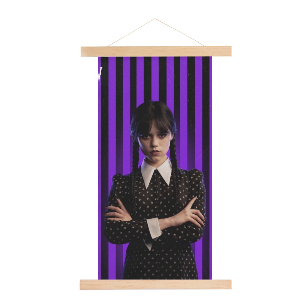 Wednesday Addams Poster Genshin Hanging Scroll Cartoon Comic Decorative ...