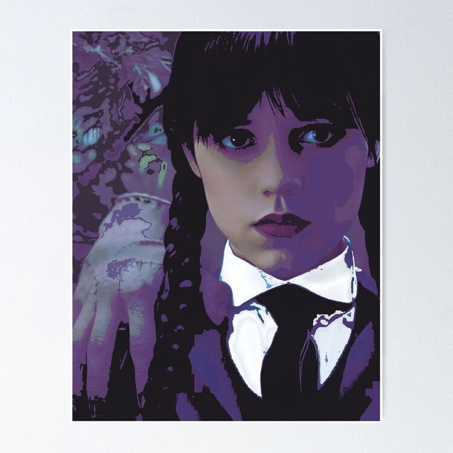 Wednesday Addams| Retro Poster- Unframed Poster | Wall Art | Perfect ...