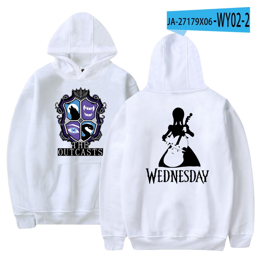 Wednesday Addams Winter Hoodies - Walmart.com