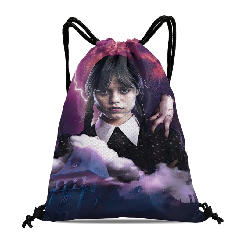 Wednesday Addams canvas Tote Bag for Women Aesthetic Cute Cat Shopping ...