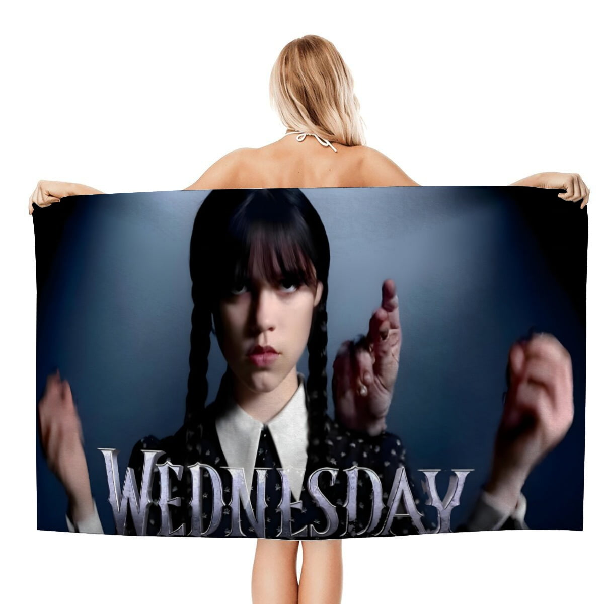 Wednesday Addams-theme Gifts Quick-dry Beach Towel for Women Girl ...