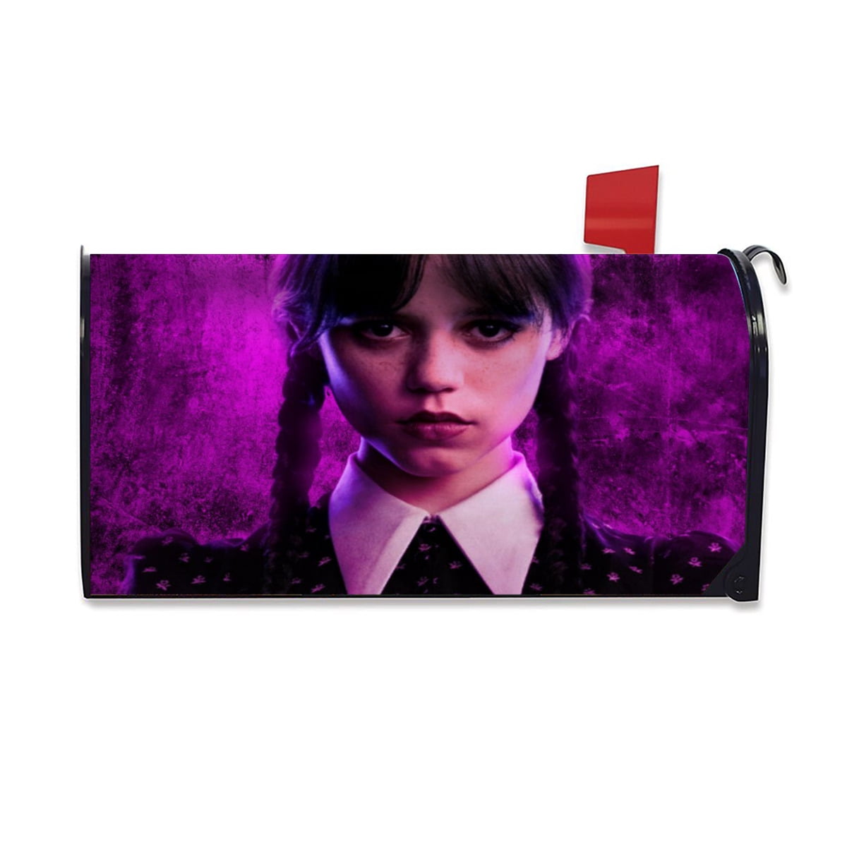 Wednesday Anime Magnetic Mailbox Cover Decorative Mailbox Package ...