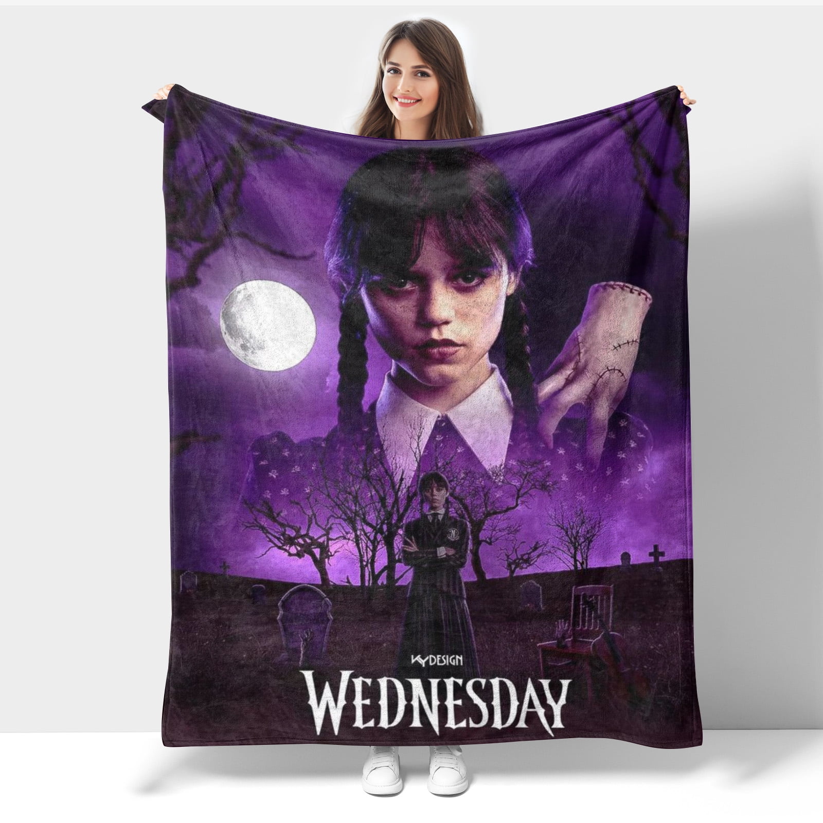 Wednesday Anime Movie Soft Warm Blanket 40IN*30IN - Walmart.com
