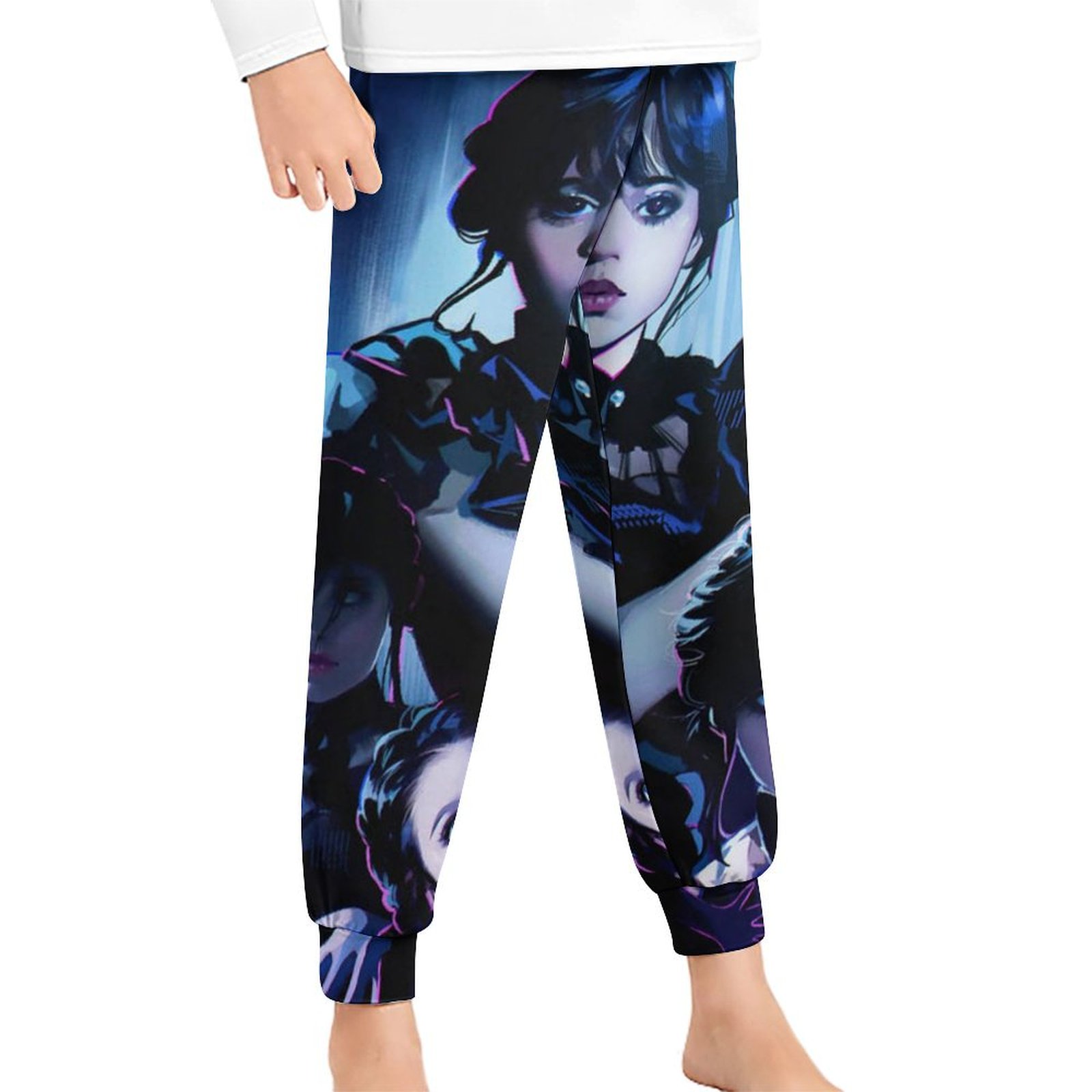 Wednesday Art Kid's Pajamas Sleep Bottoms Sleepwear Comfy Cozy Soft ...