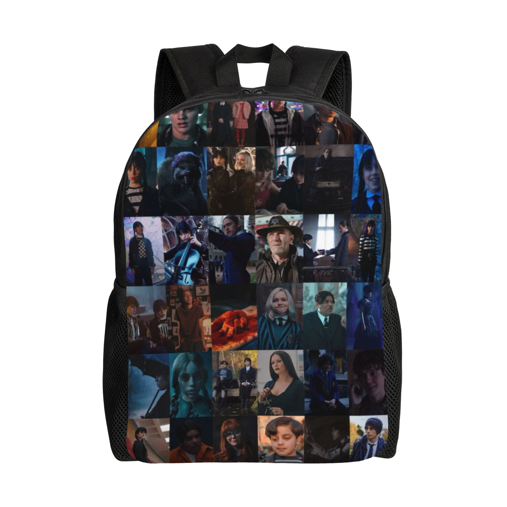 Wednesday Backpack, Anime Travel Laptop Backpack, Casual Daypack for ...