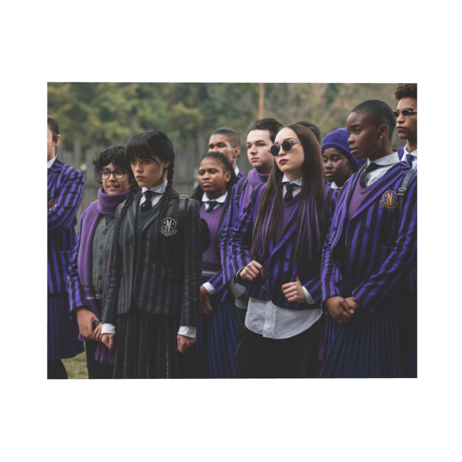 Wednesday Characters Canvas Decorative Poster Art Picture Painting Gift ...