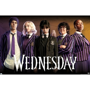 Wednesday - One Sheet Wall Poster with Magnetic Frame, 22.375" x 34 ...