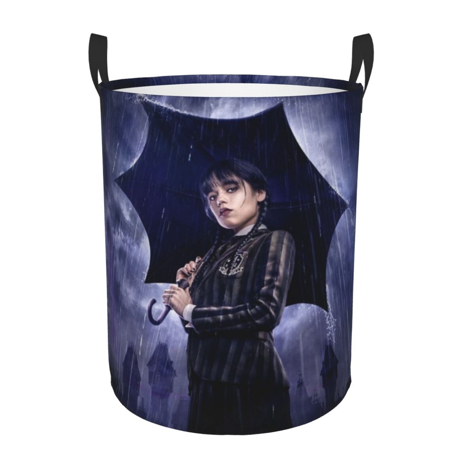 Wednesday Laundry Basket, Large Storage Basket with Handles ...