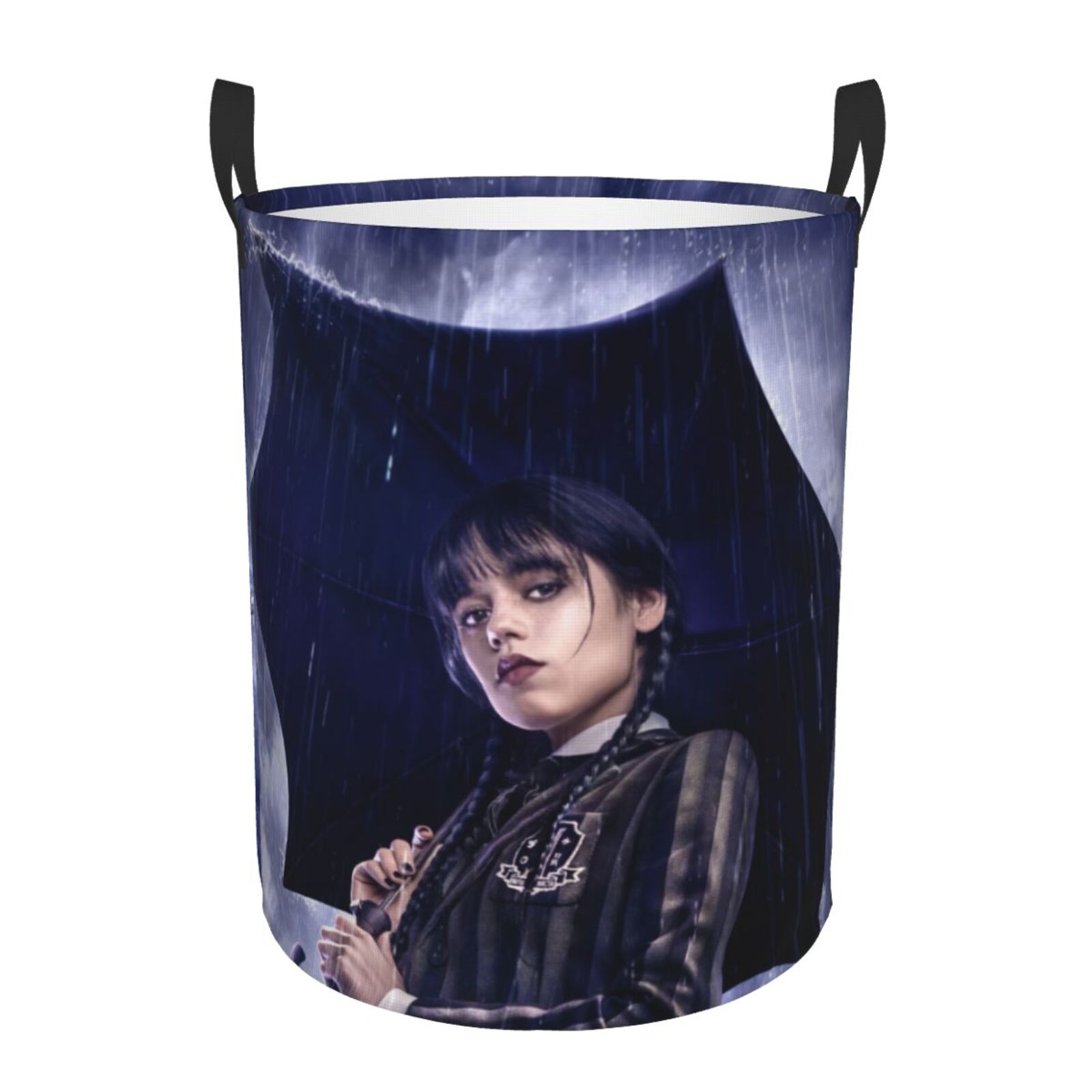 Wednesday Laundry Basket, Large Storage Basket with Handles ...