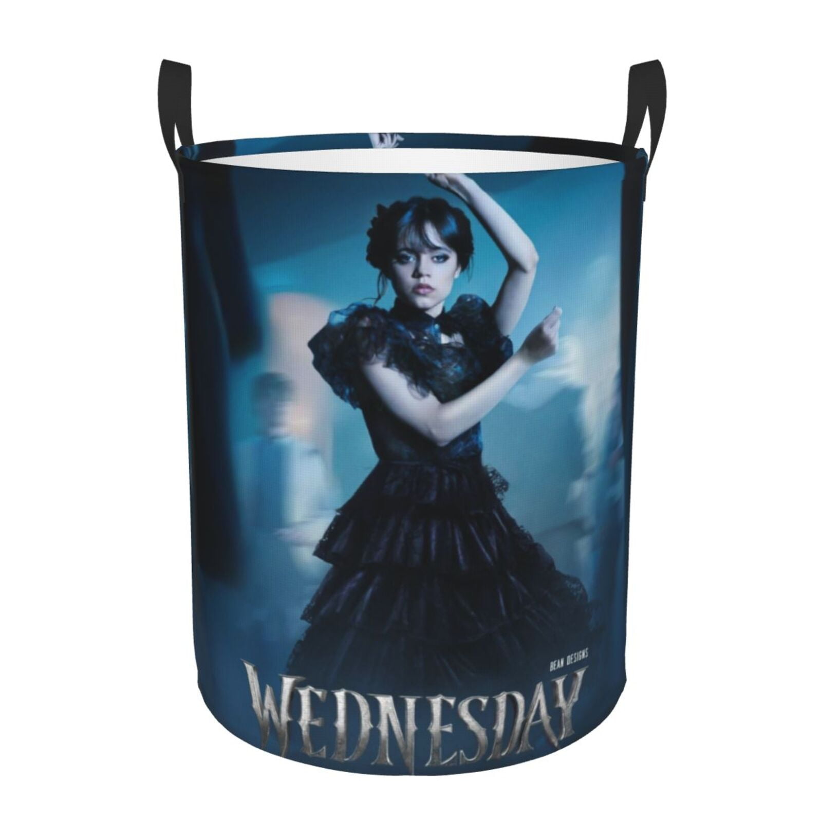 Wednesday Laundry Basket, Large Storage Basket with Handles ...