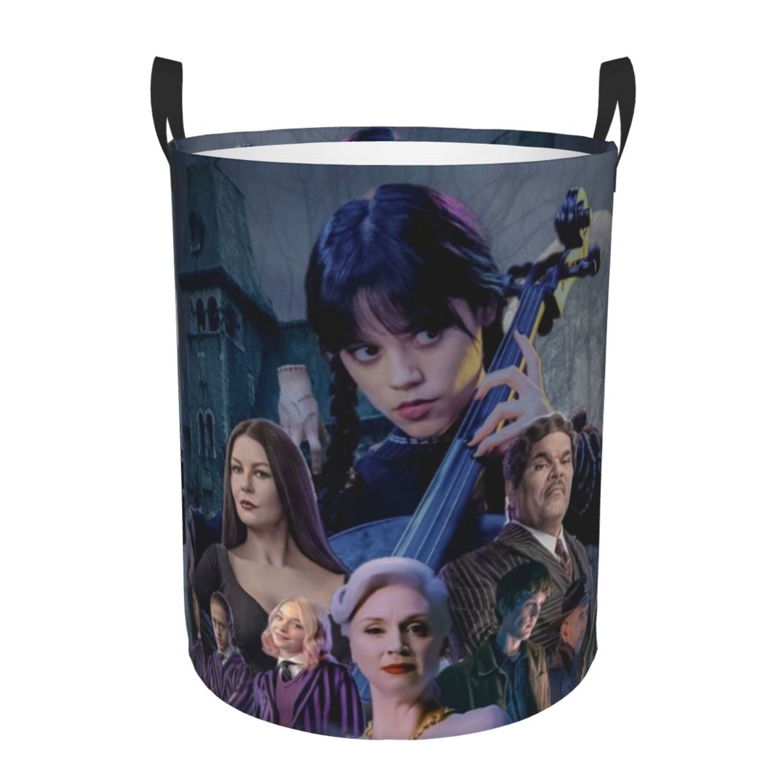 Wednesday Laundry Basket, Large Storage Basket with Handles ...