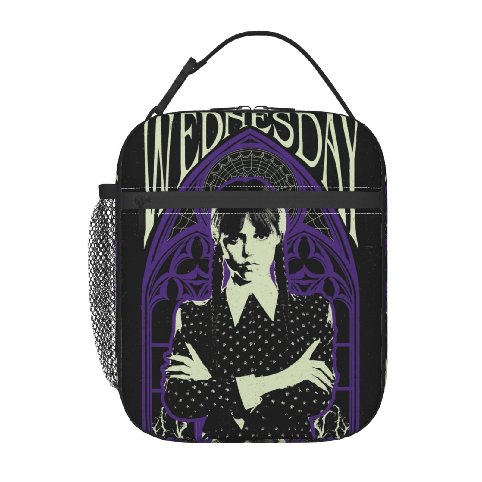 Wednesday Lunch Bag Addams Lunch Box Lightweight Portable Reusable ...